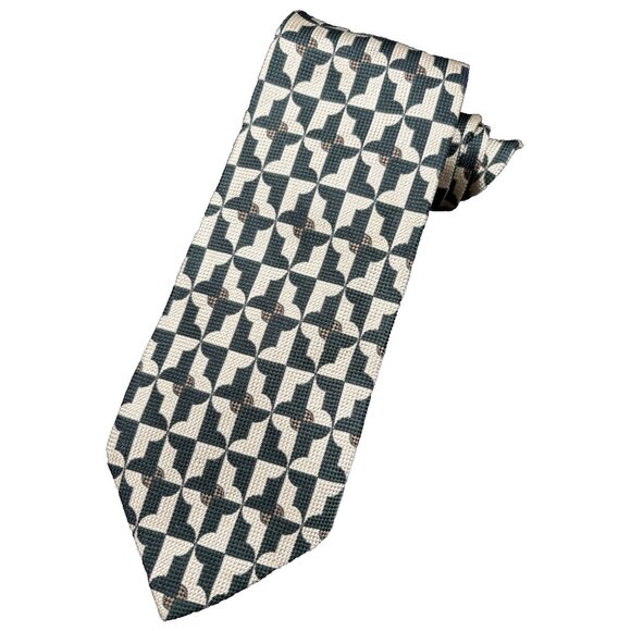 Coach | Accessories | Coach Tie Mens 0 Silk Designer Made Italy Green ...